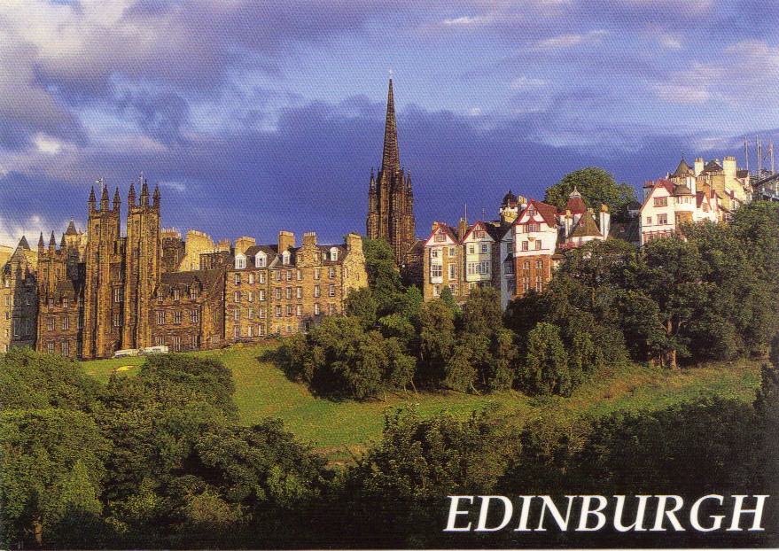 POSTCARD EXCHANGE: SCOTLAND - Edinburgh