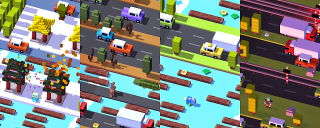 Crossy road ui computer face - equipmentmopa