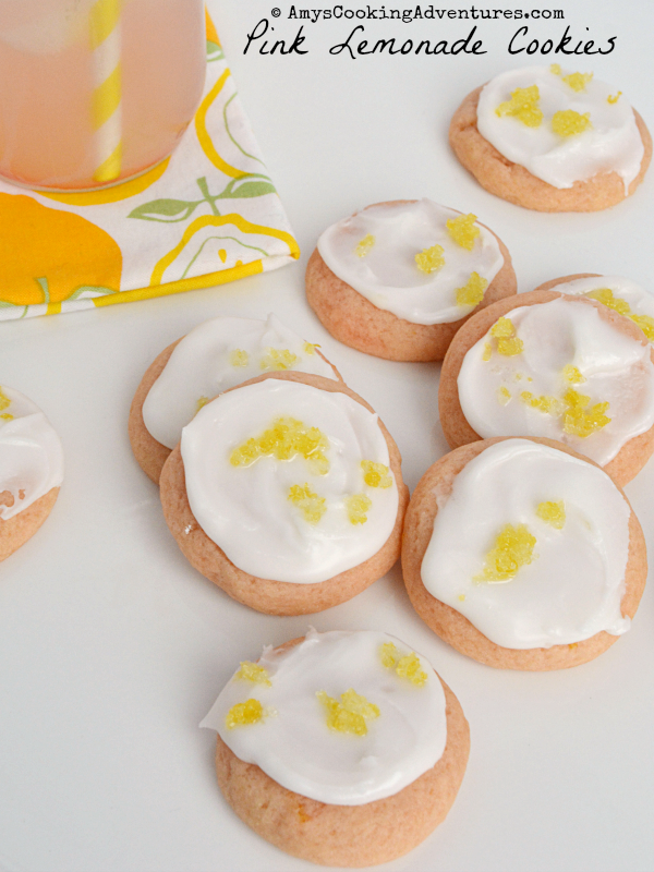 Pink Lemonade Cookies