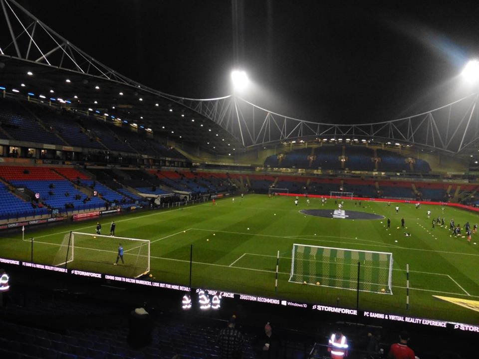 The Rainham End.: Macron Stadium - Bolton Wanderers