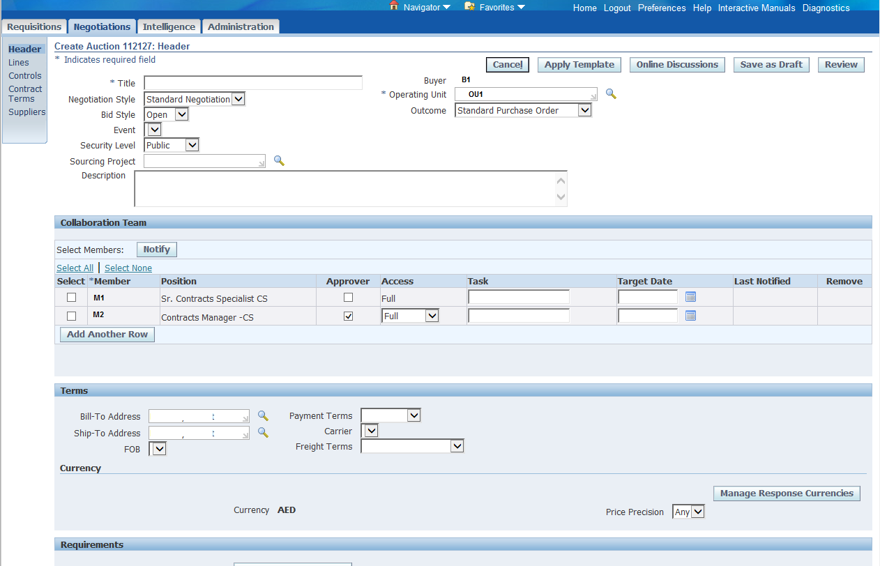 Prashant Oracle Procurement Operations: Proxy Bid Process in Oracle ...