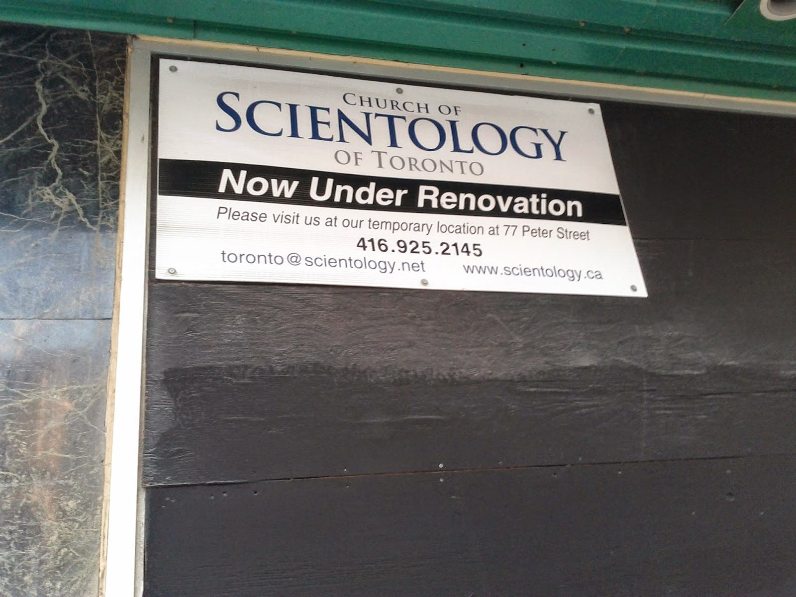 Toronto things: Church of Scientology of Toronto at 77 Peter Street ...
