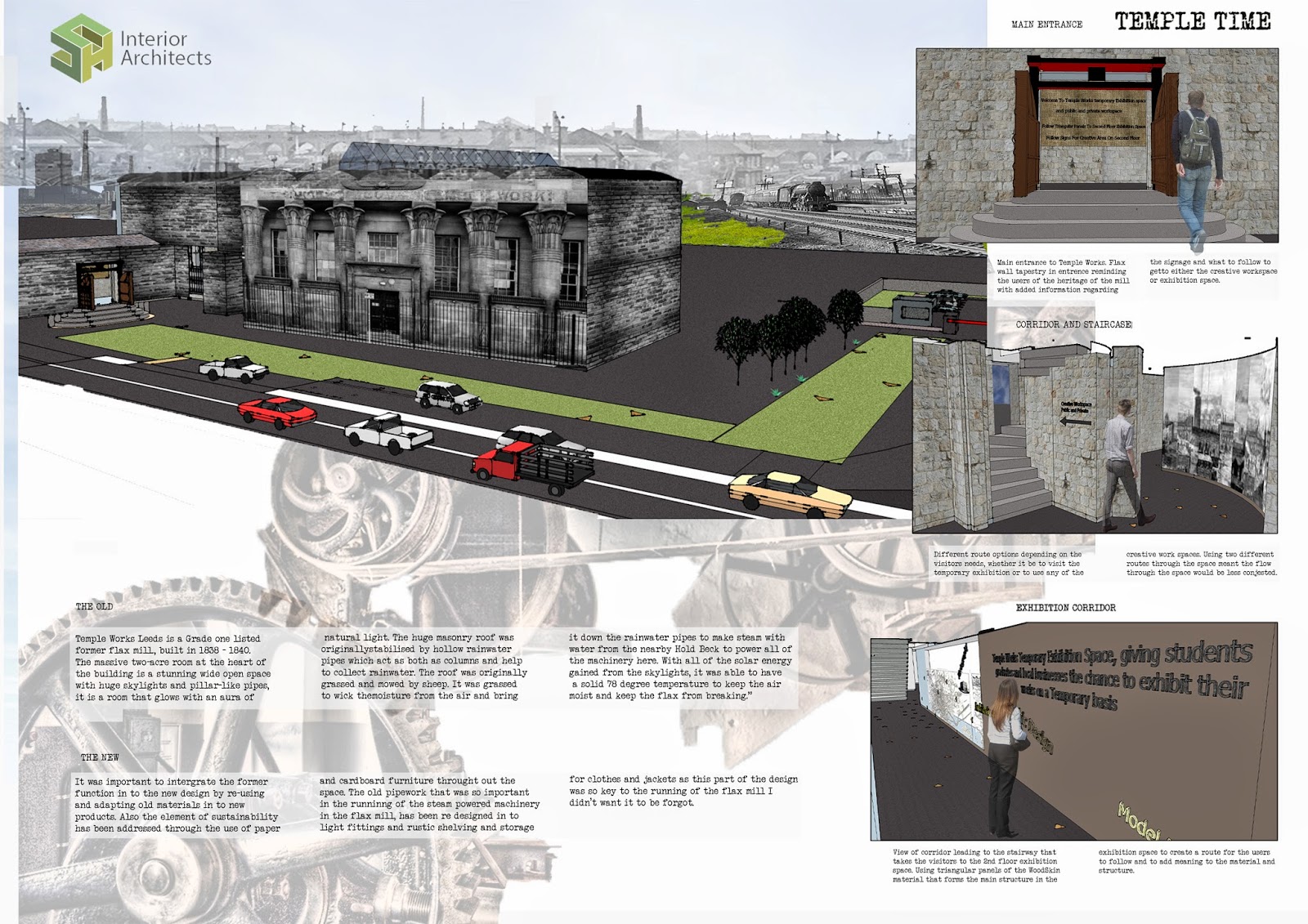 CJH Interiors : Temple Works Leeds Final Major Project