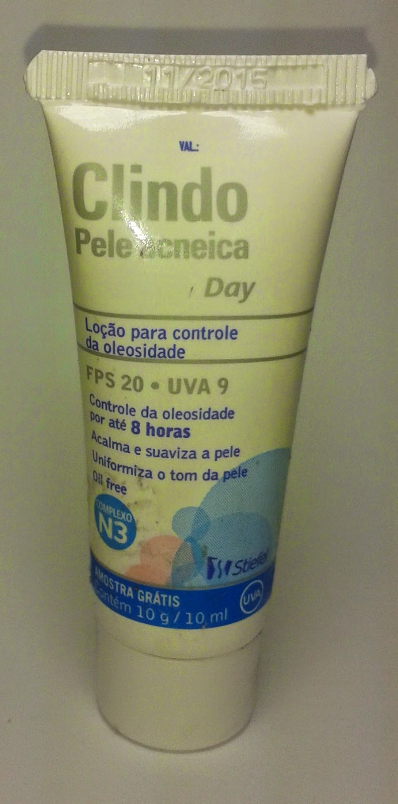 Miniaturas de Cosméticos e Amenities: Clindo pele acneica FPS 20 UVA 9 ...