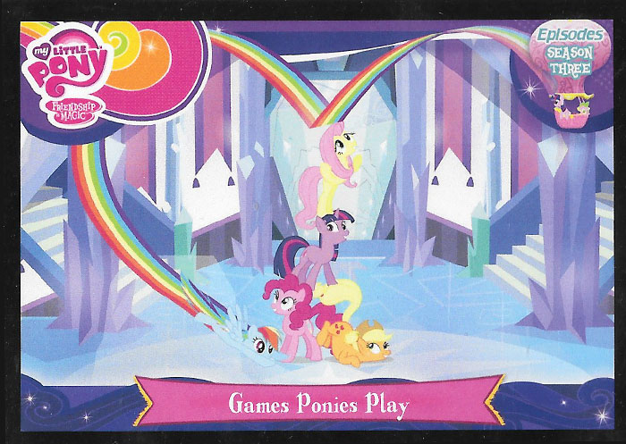 My Little Pony Games Ponies Play Series 3 Trading Card | MLP Merch