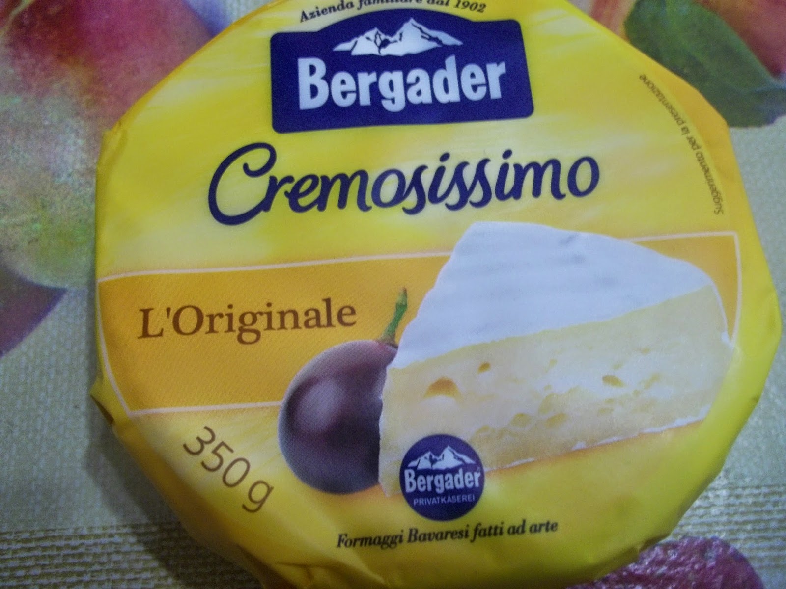 UNA FANTASTICA EMOZIONE......: BERGADER FORMAGGI BAVARESI DAL 1902