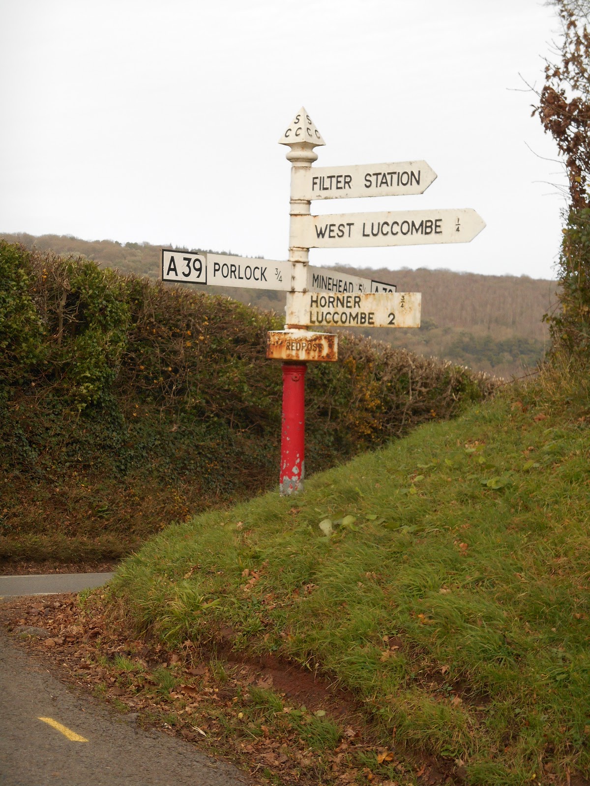 Off the Beaten Track in Somerset: Red Posts