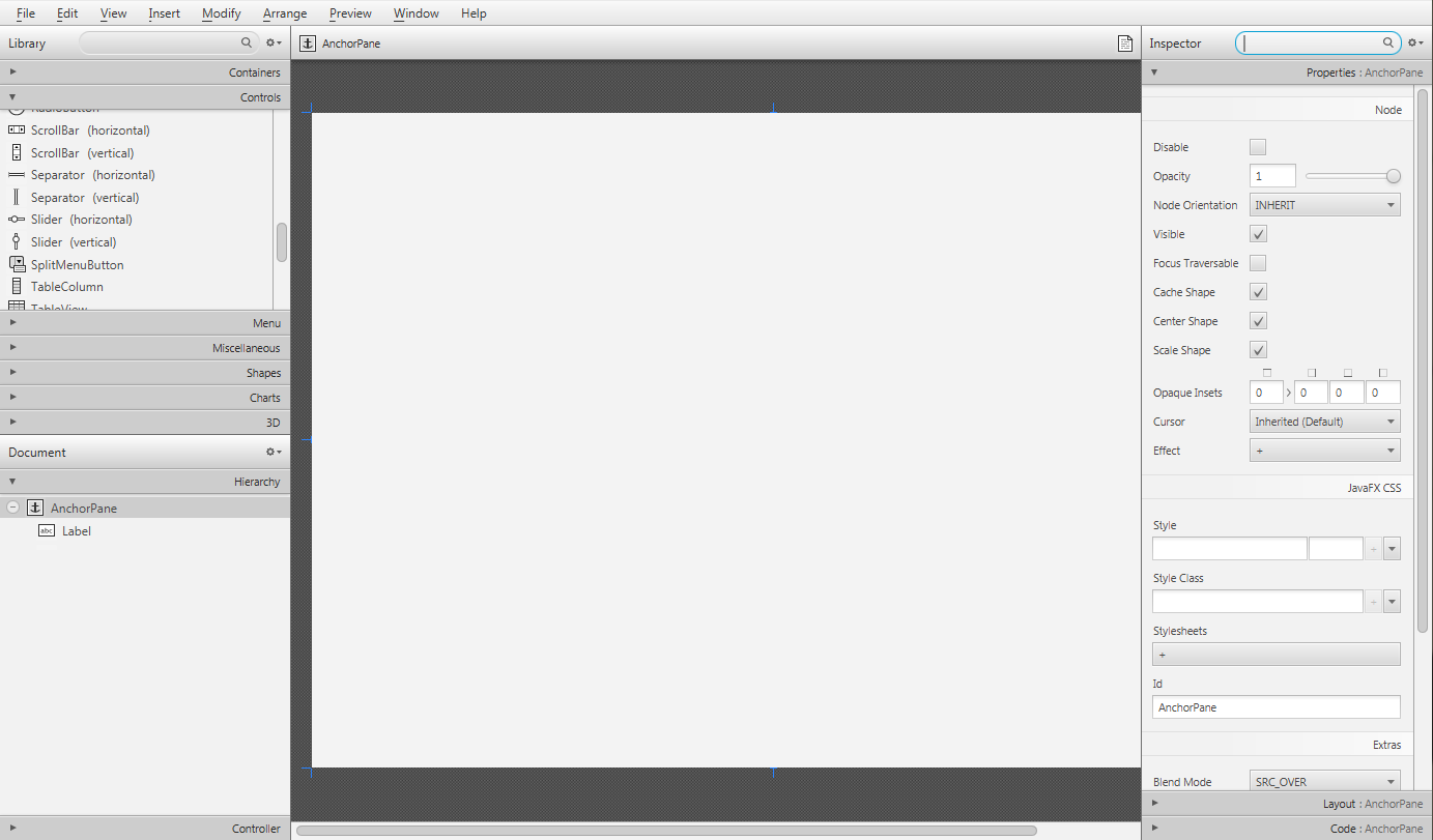 Java Toda Hora: Instalando o JavaFX e conheçendo o Scene Builder