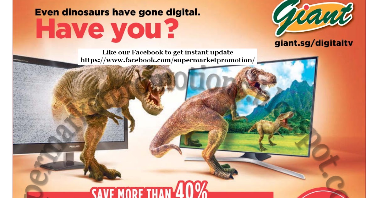 Giant Digital TV Promotion 23 November - 31 December 2018 ~ Supermarket ...