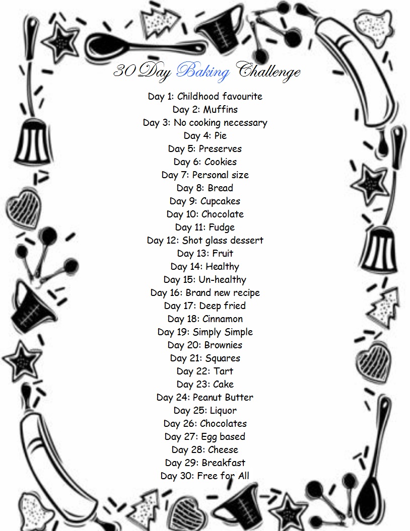 Baking in High Heels: 30 Day Baking Challenge