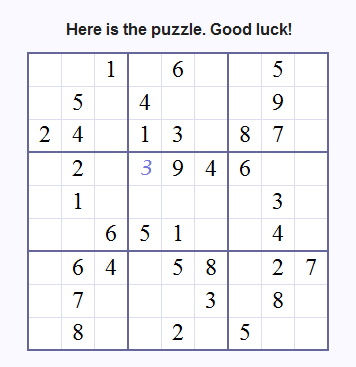 One Thing at a Time: How to Solve Sudoku Puzzles