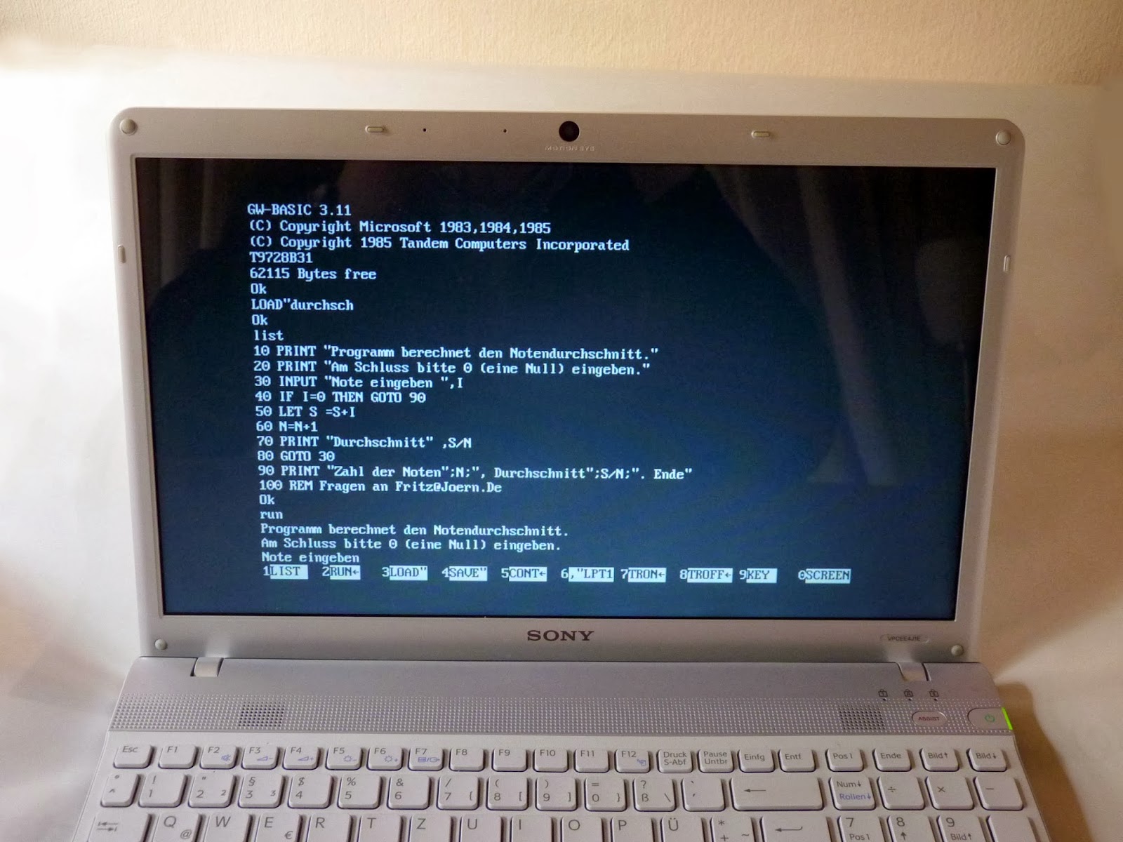 blog a bissl: Basic auf Windows 7