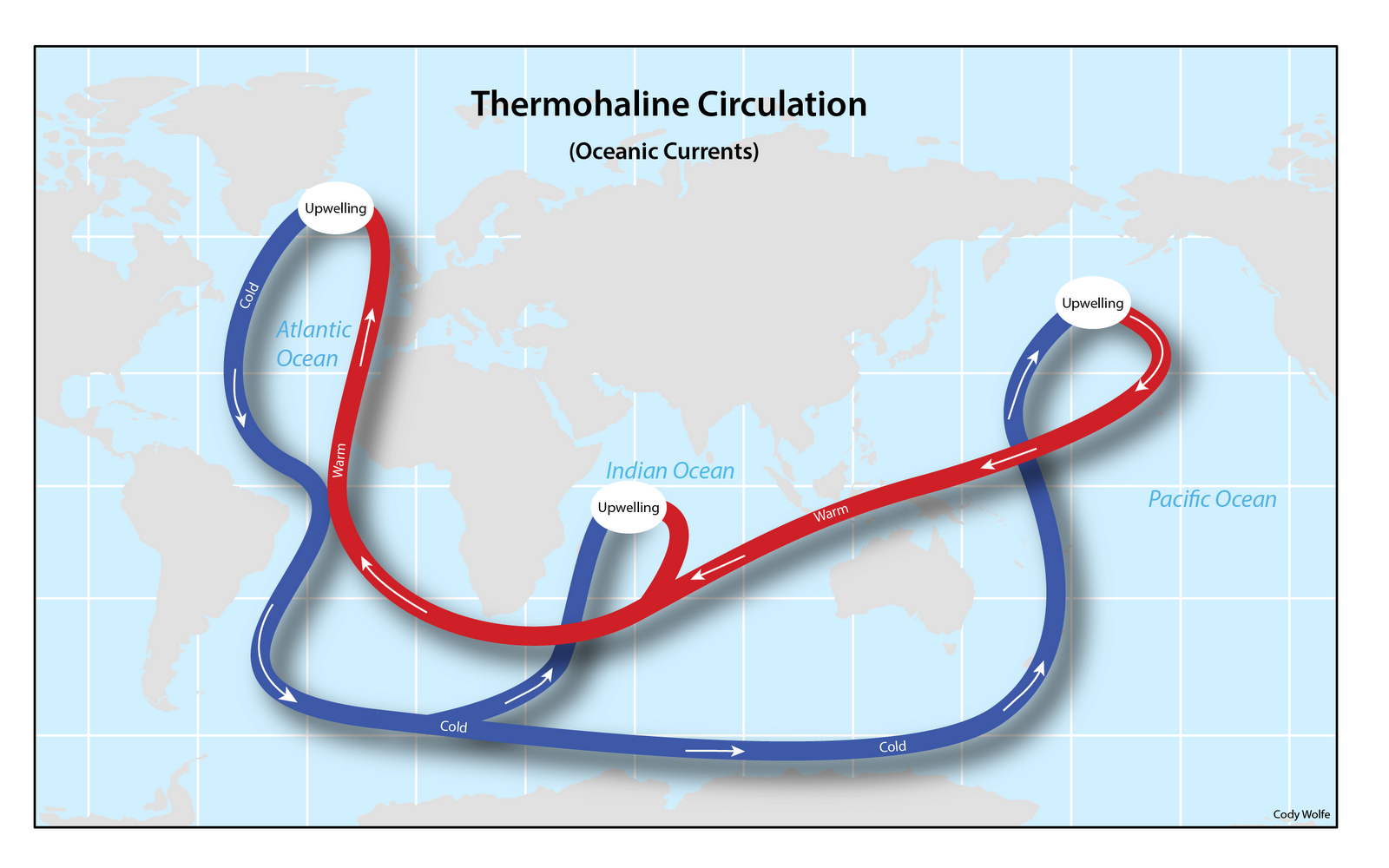 Cody Wolfe Cartography: Thermohaline Circulation