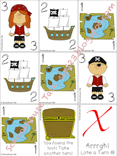 Schoolhouse Talk!: Ahoy Matey! Pirate-Themed Speech and Language Activities