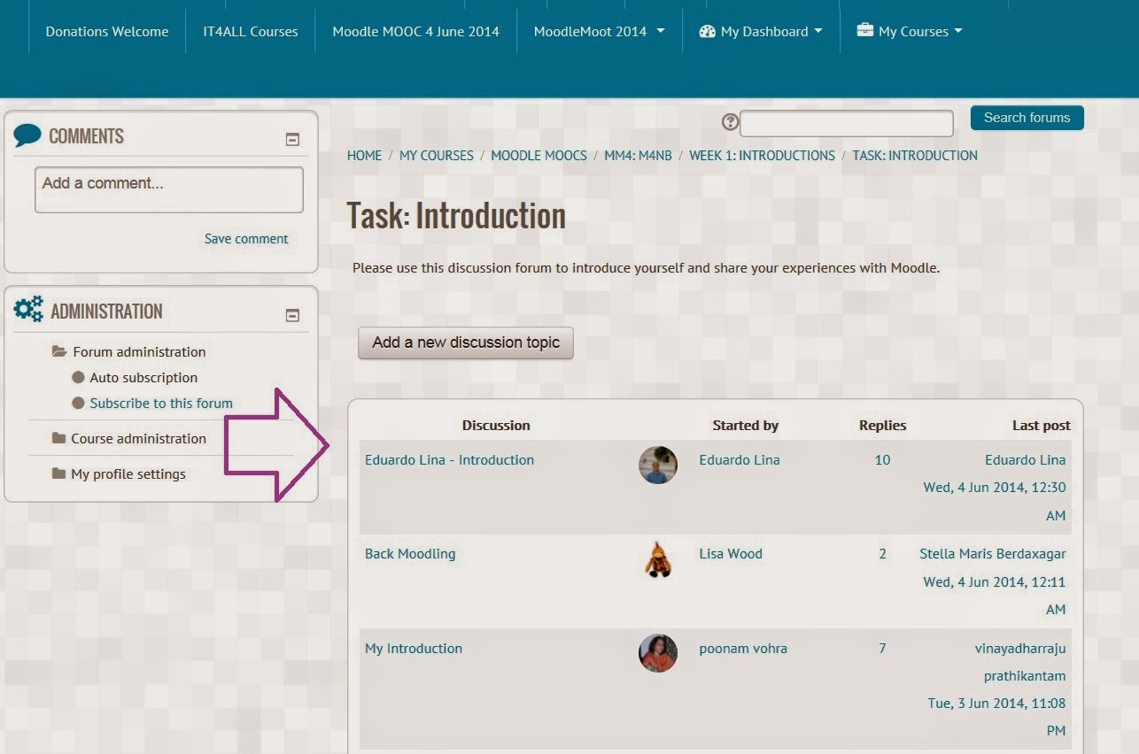 Eduardo Lina - Teacher, Trainer, Moodler: Moodle Mooc 4 on ...