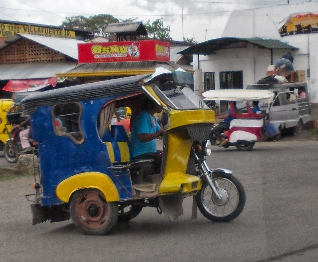 Mindanao Snapshots: Davao City: Calinan tricycles