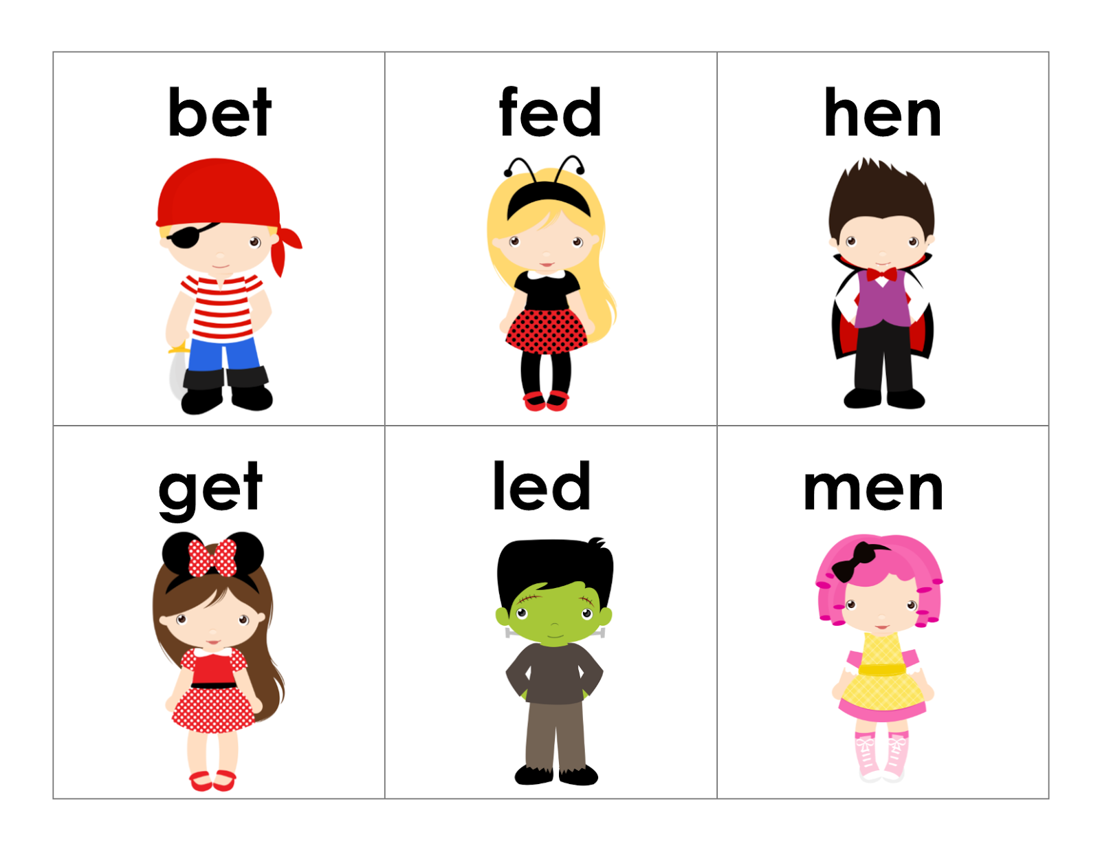 Halloween! Halloween Sight Words FREEBIE and Games for Sight Words, CVC ...