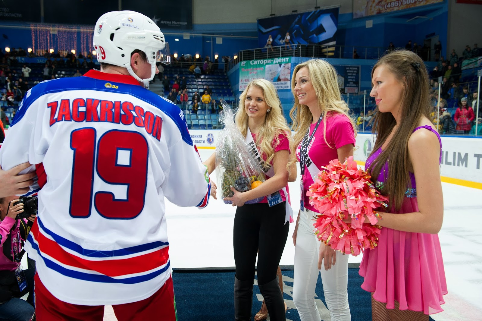 The Perfect Miss: Alexandra Friberg "Miss Universe Sweden" in the KHL ...