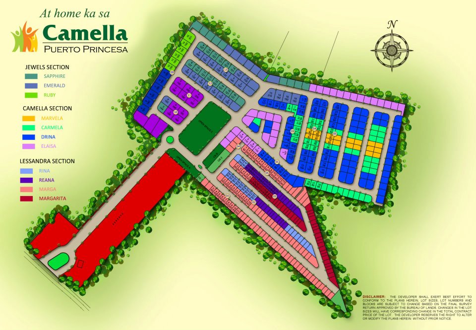 palawanpropertiesforsale: Camella Puerto Princesa Location Map