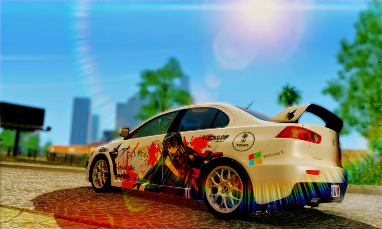 [REL] 2008 Mitsubishi Lancer Evo X Akame Ga Kill Itasha | Yumanda ...