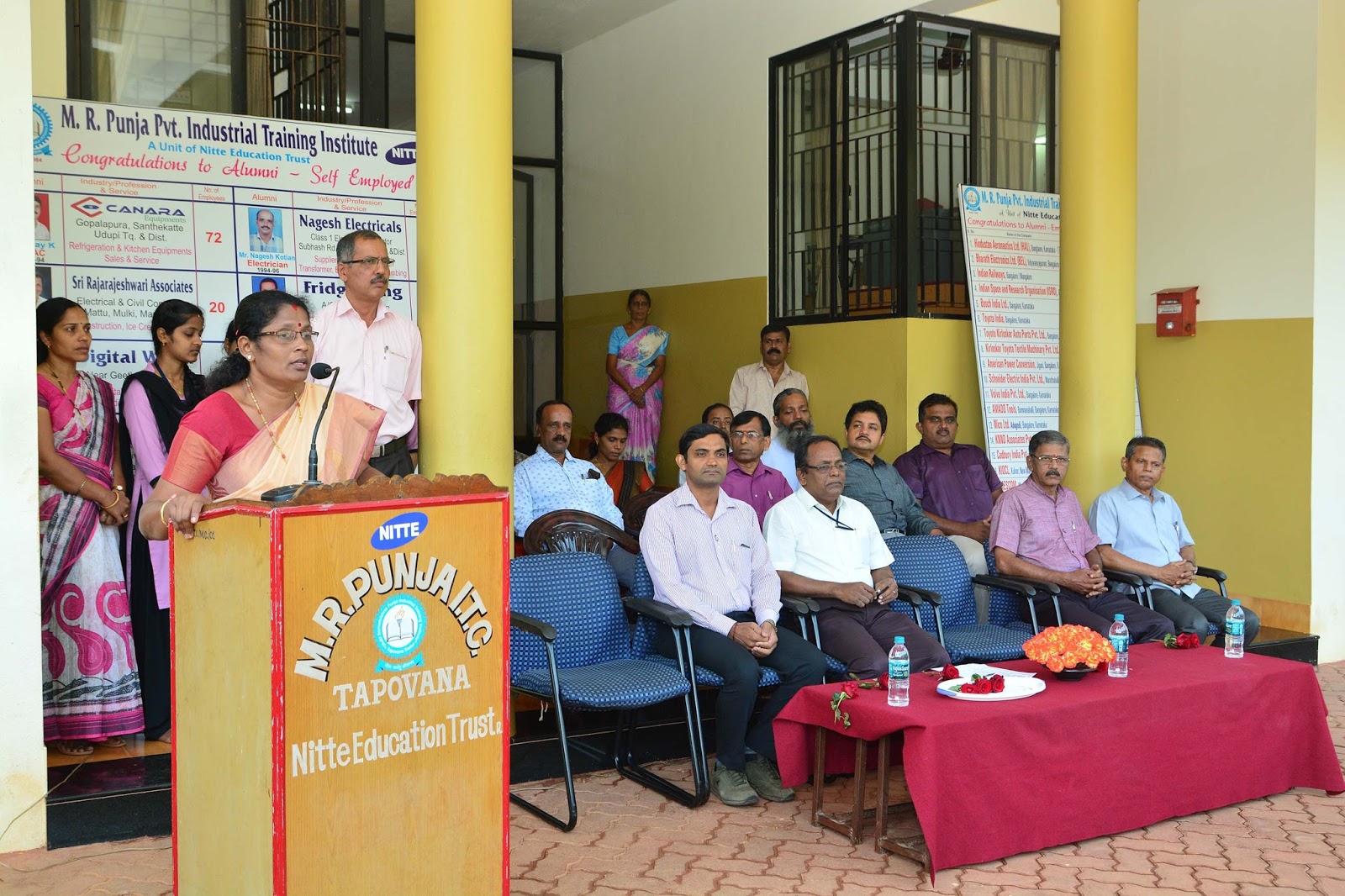 Nitte: Republic Day celebration - MRP ITI