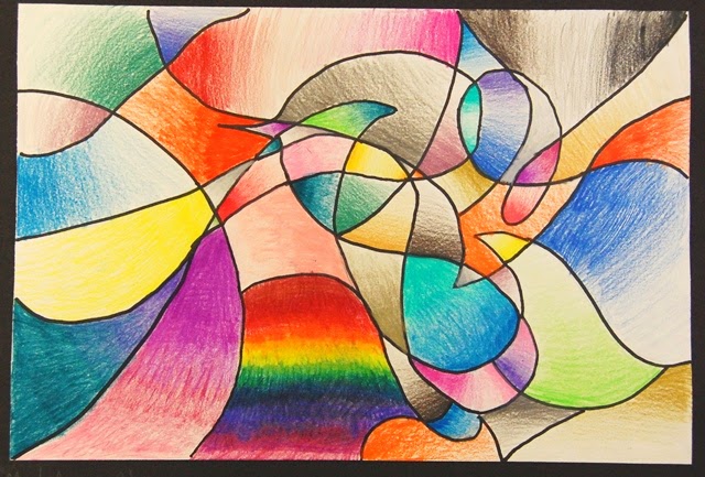 super happy art class: Abstract Value Study