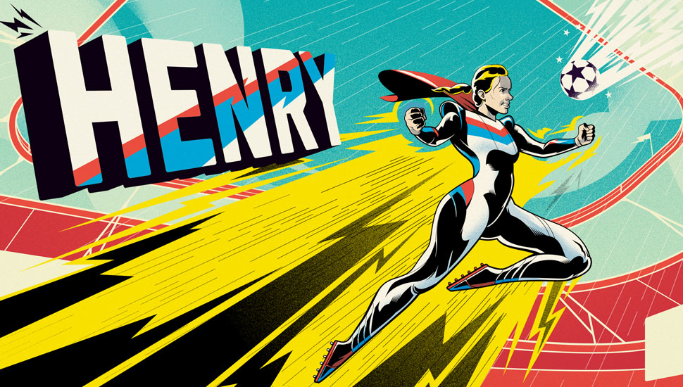 UEFA Best Player in Europe Award Superhero Graphics by Golden Wolf ...