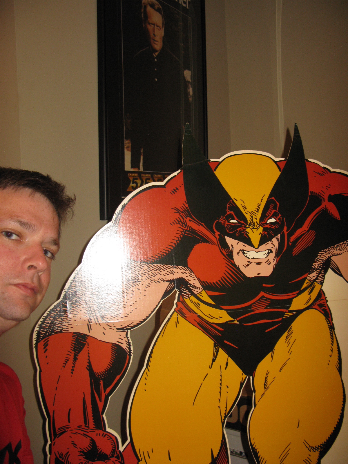 Marvel Comics of the 1980s: 1986 - Wolverine standee by Art Adams