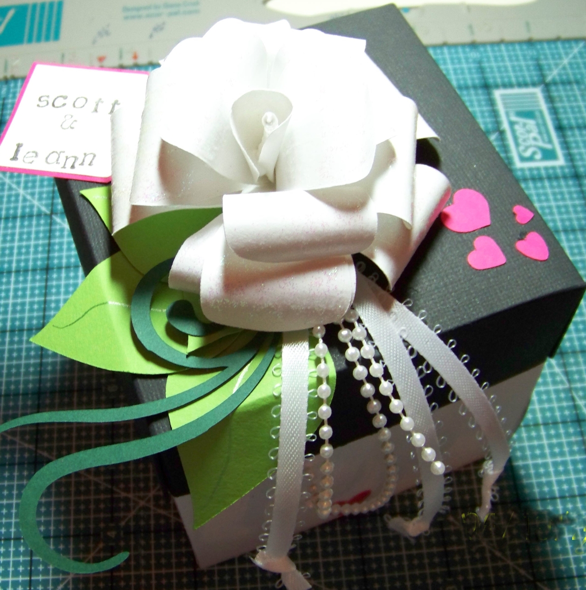 Jinky's Crafts & Designs: Check Out Our Client's Exploding Boxes Version