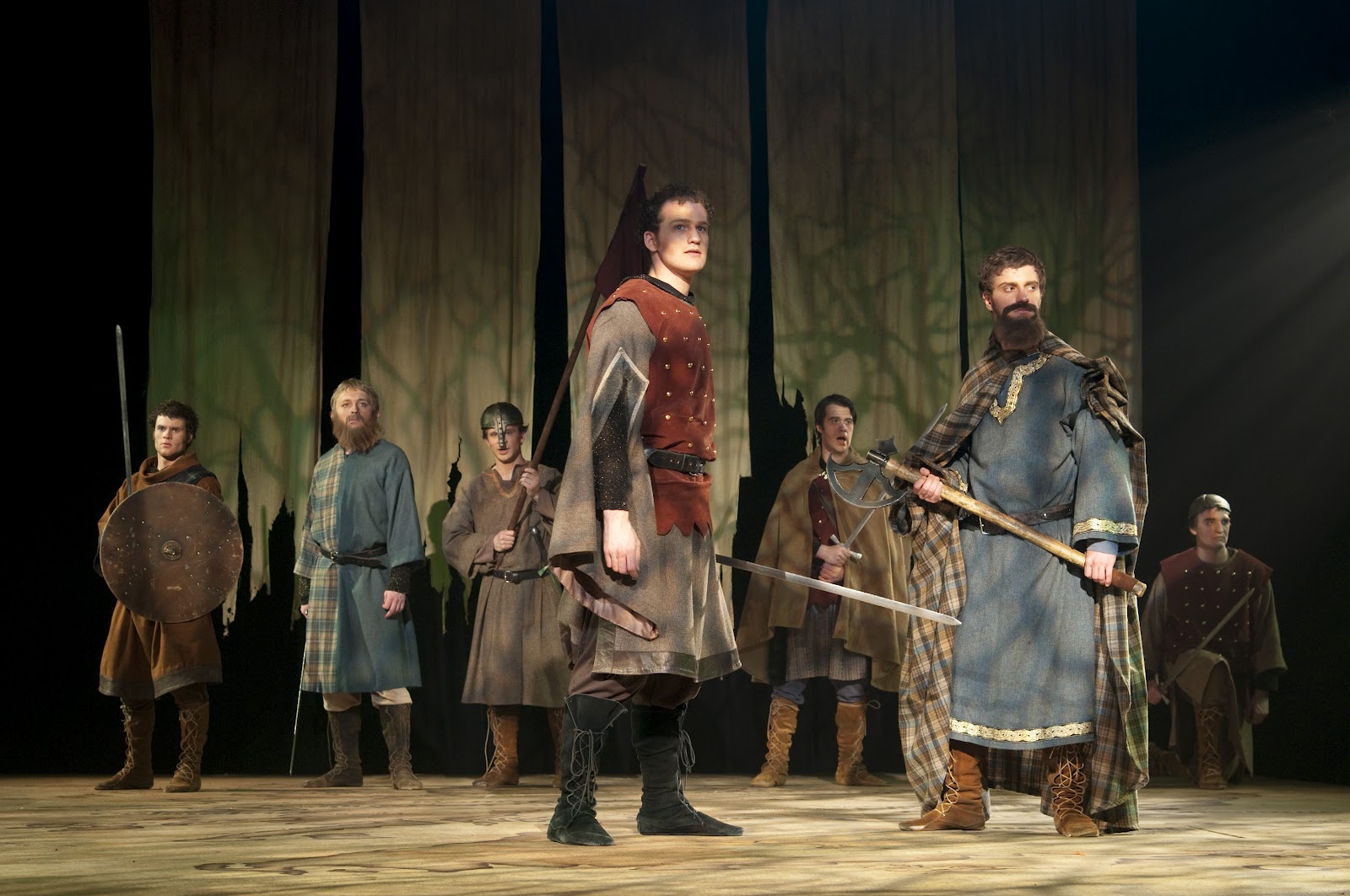 The Theatrical Designs Of Gary Benson Macbeth Scene Design
