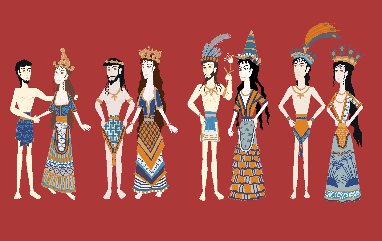 Charles Grant Davis and His World: Minoan Fashions 1700 BC