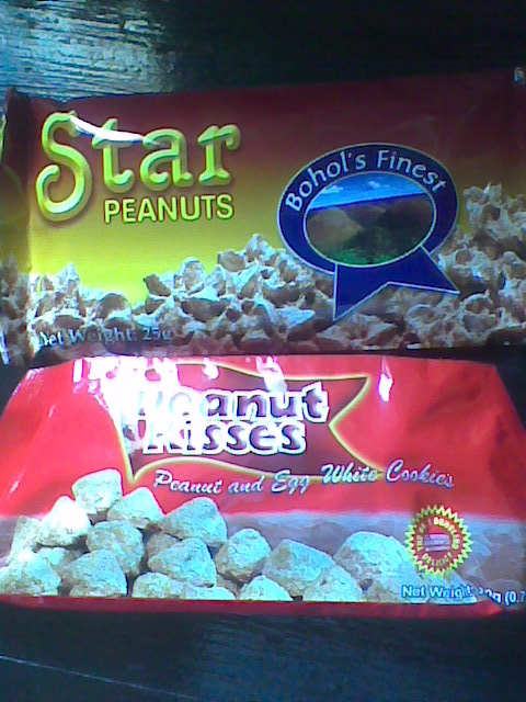 ALL i WANNA DO is BAKE!: Pasalubong from Bohol: Peanut Kisses & Star ...