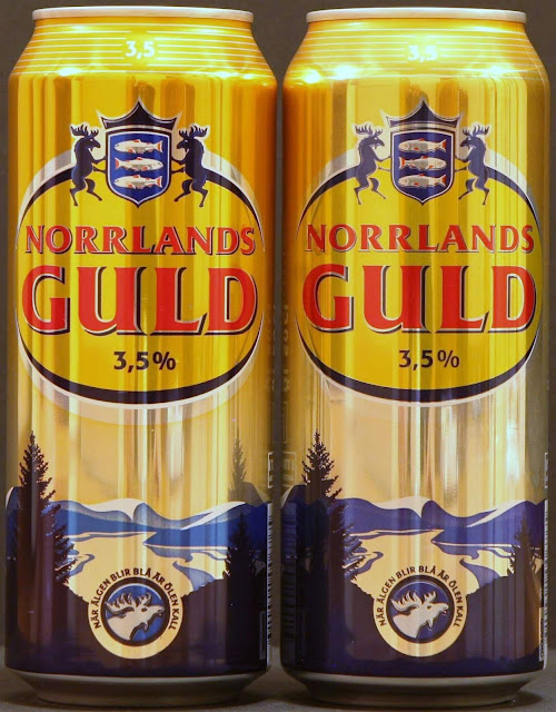 Burk-Bloggen: Norrlands Guld 3,5% (50 cl) : ny variant från Can-Pack (CP)