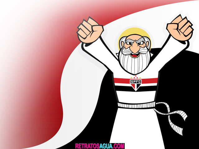 100% São Paulo Futebol Clube: MASCOTE SPFC SÃO PAULO TRICOLOR