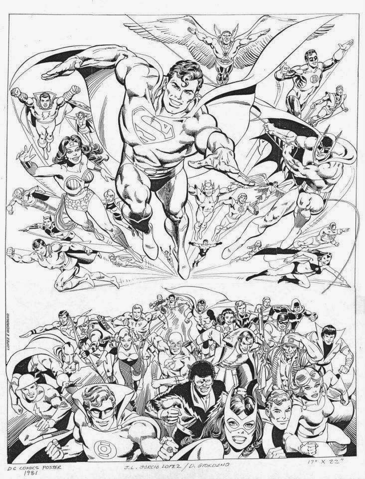 DC Comics of the 1980s: 1981 - Jose Garcia Lopez and Dick Giordano DC ...