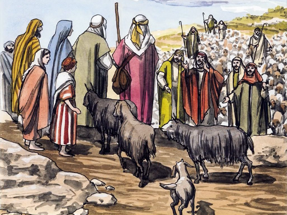 Shepherds Visit Jesus