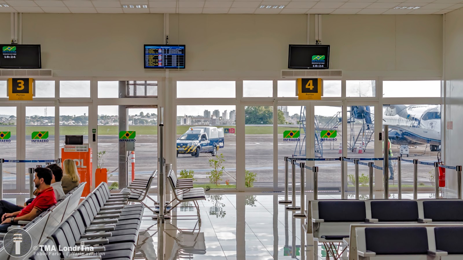 TMA Londrina: Conheça a nova sala de embarque do Aeroporto Governador ...
