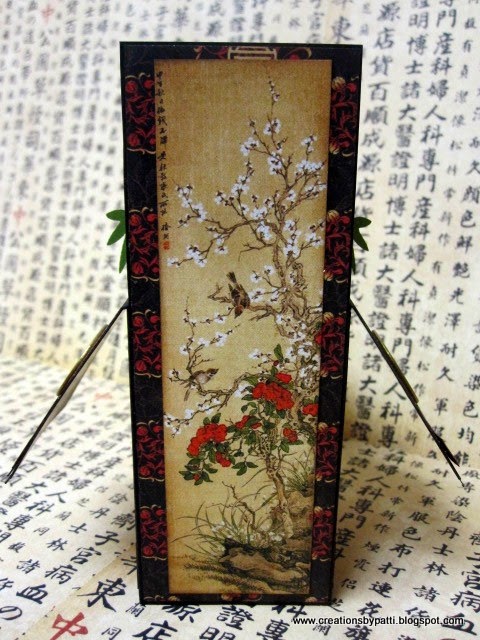 Creations by Patti: Asian Box Card with G45 Papers