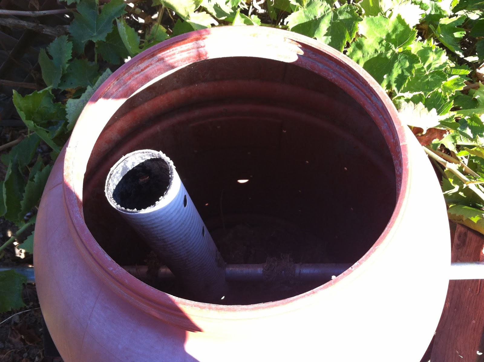Ravenous Woman: Water Drum to Composter