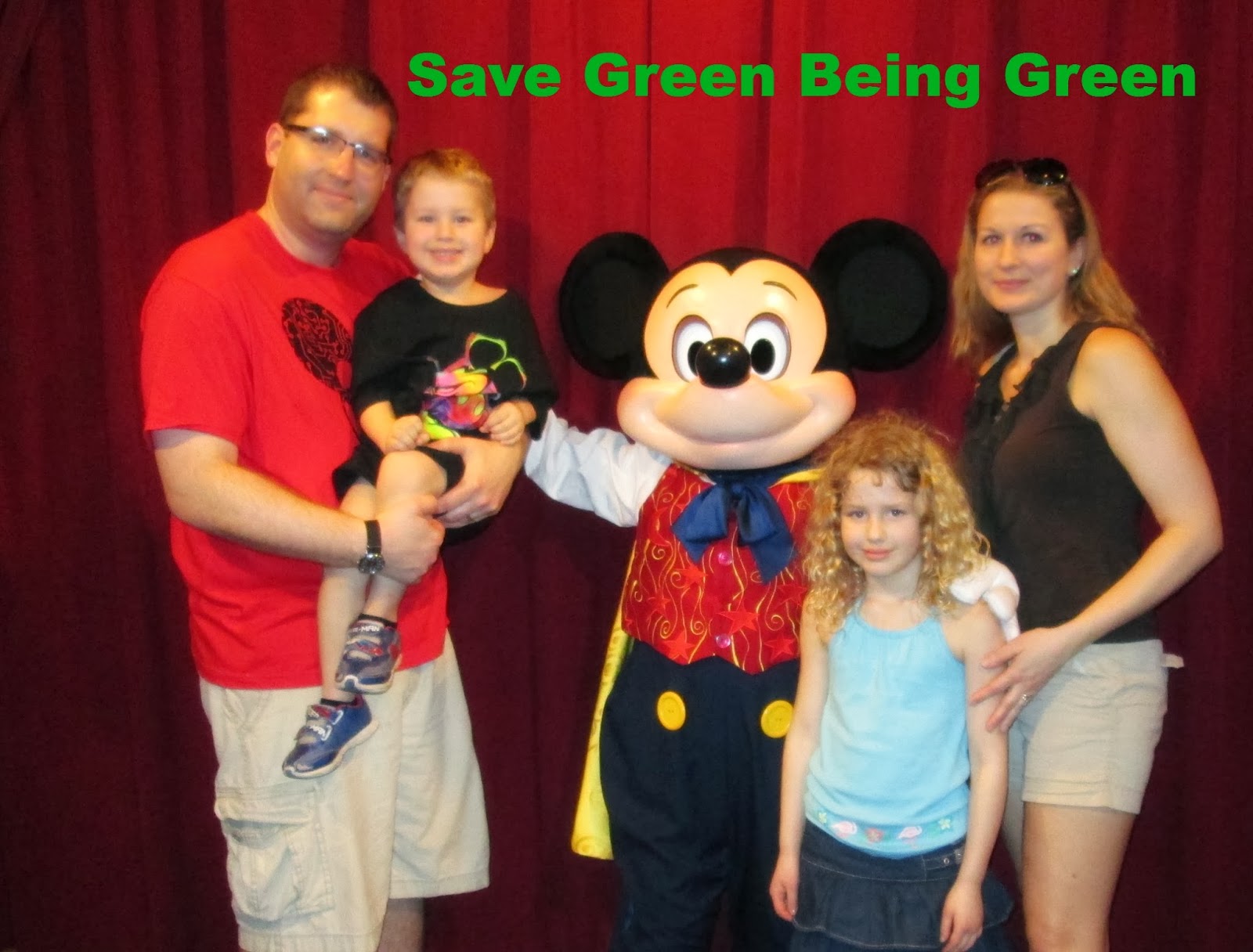 Save Green Being Green: Wordless Wednesday: Disney Characters #Disneyside