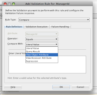 Born To DeBug: Entity Attribute Validation Rule (Business Rule) based on Master View Object ...