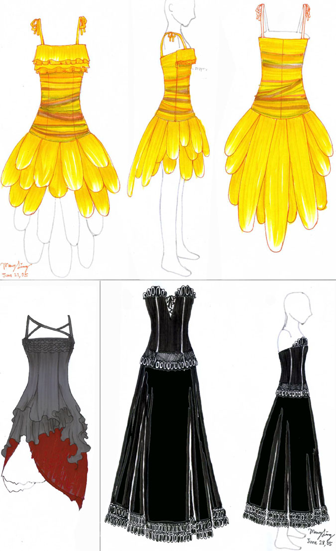 dress designs: February 2011