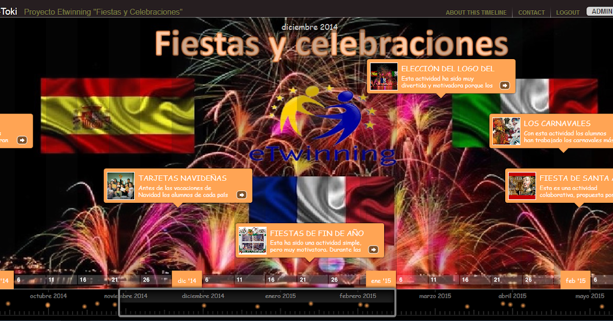Acercando Aulas: Una actividad colaborativa : "Calendario visual de ...