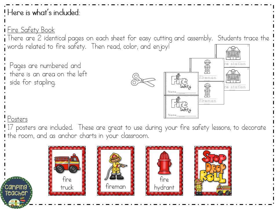 CampingTeacher: Fire Safety Week