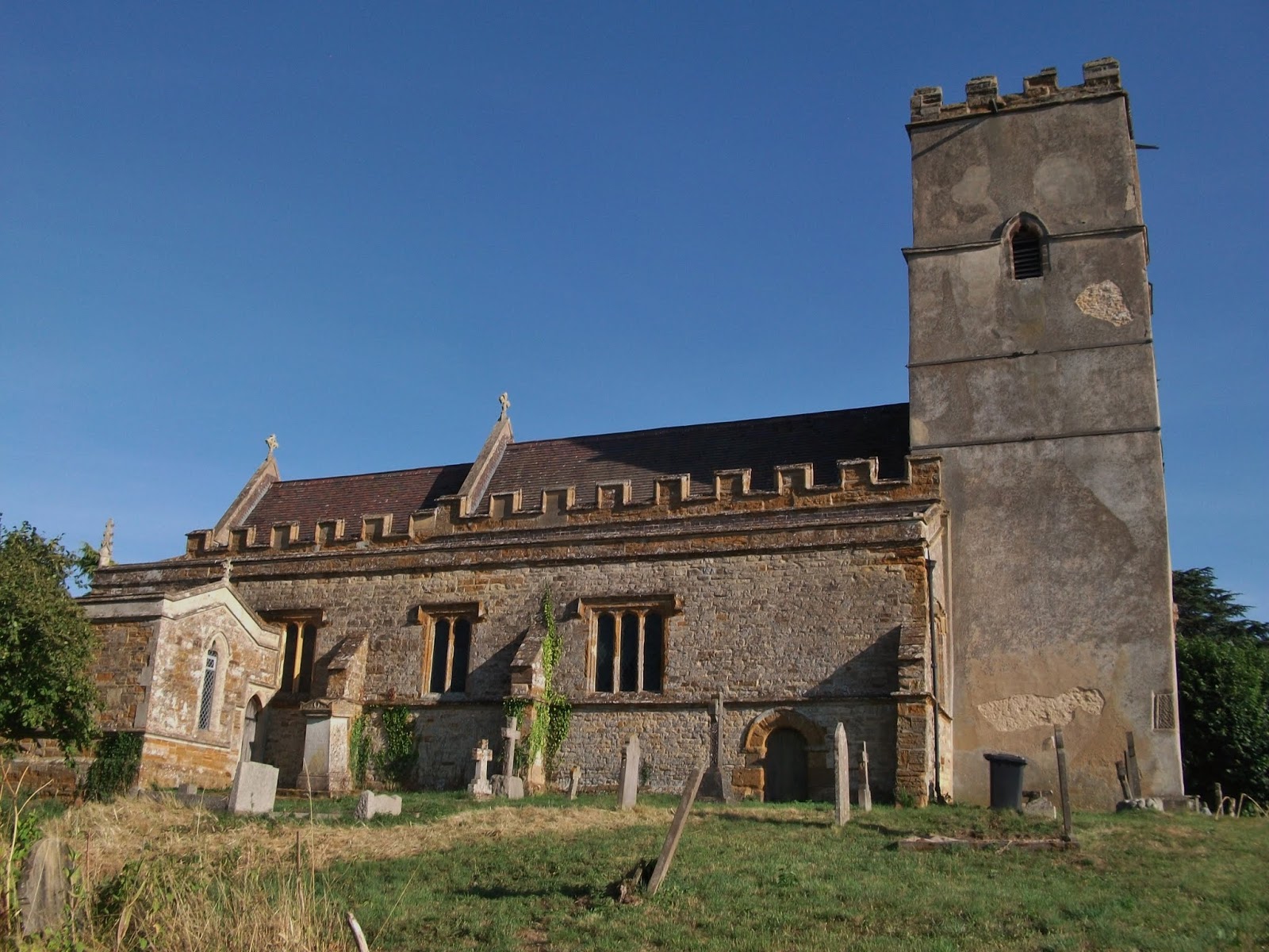 Ghost Blooms: St Michael's, Church Stowe