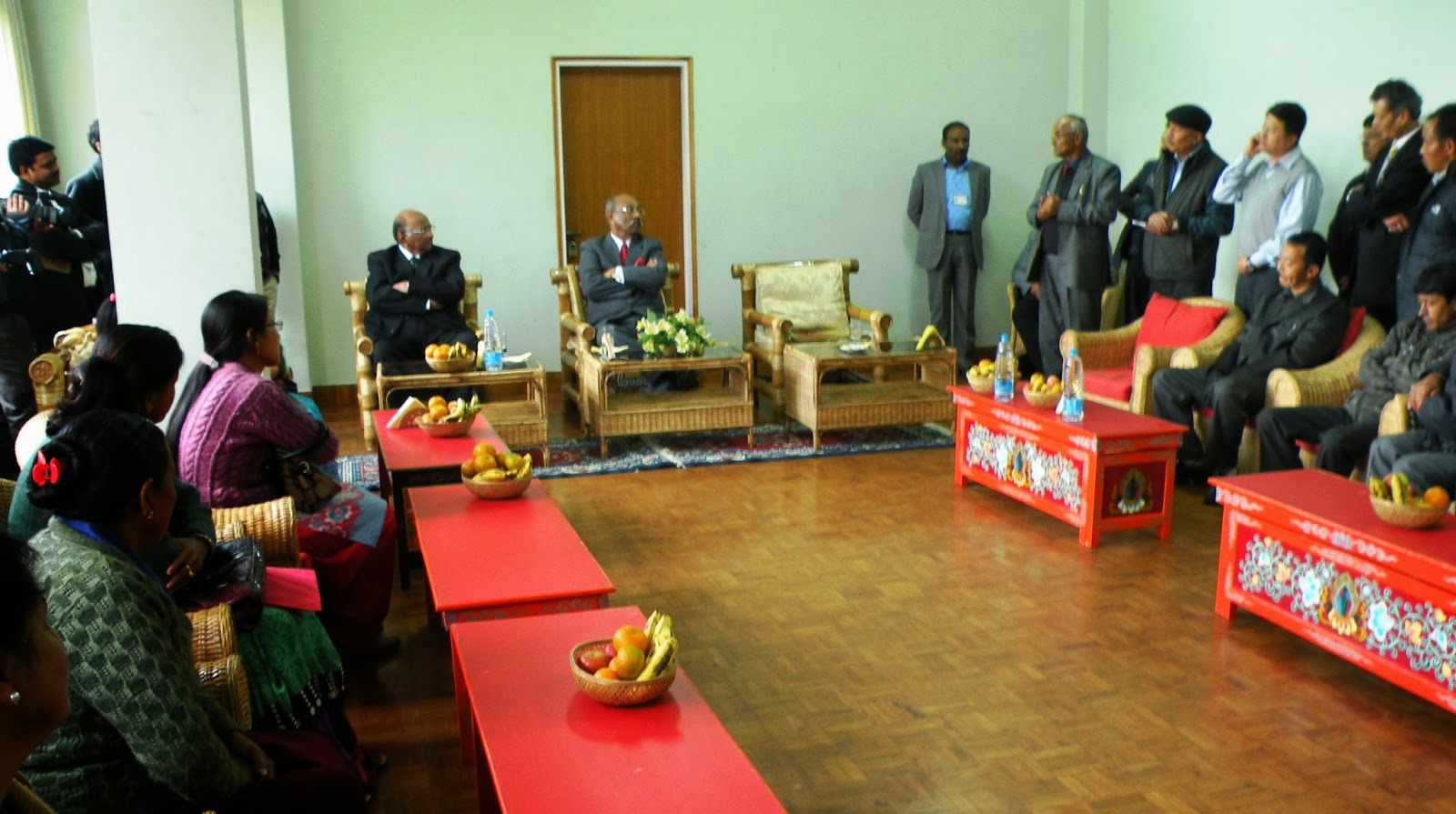 Sikkim NOW!: Pawar interacts with Temi Tarku farmers