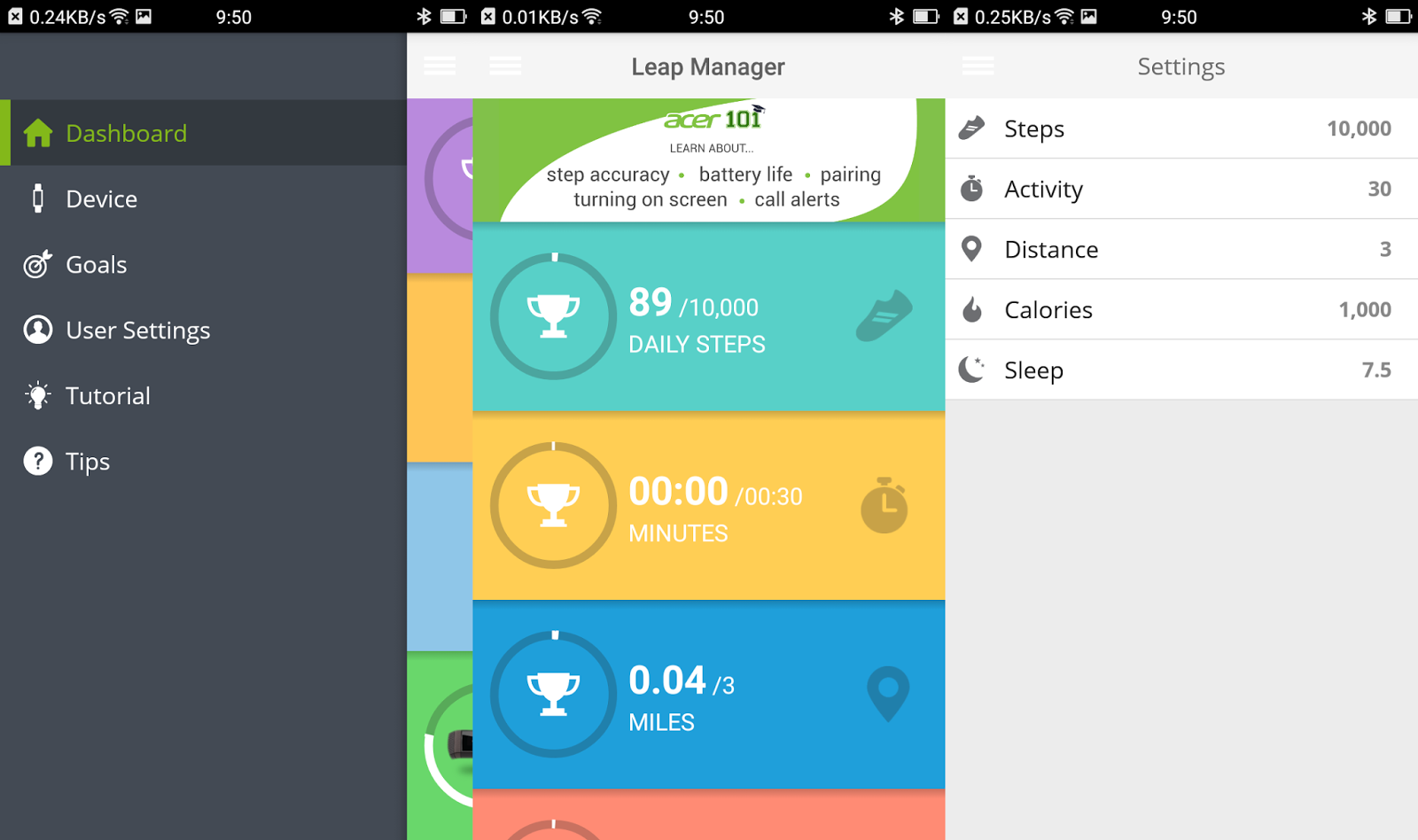 ACER Liquid Leap Active Review; Everyday Fitness