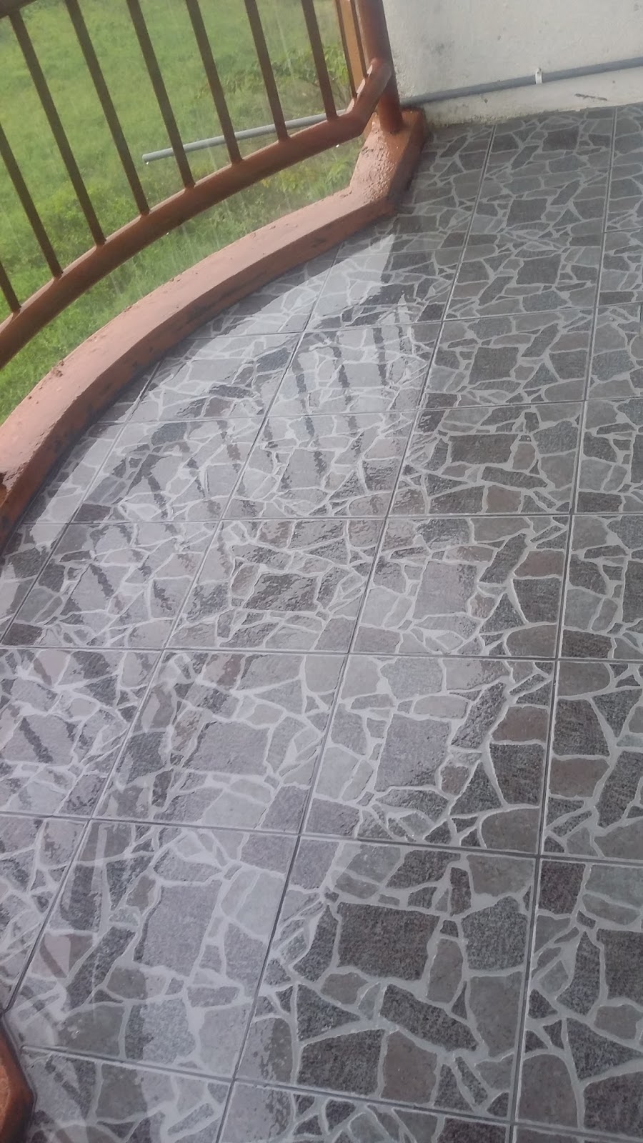 Projek Fast Track - Verandah Tiling - Impiana DIY