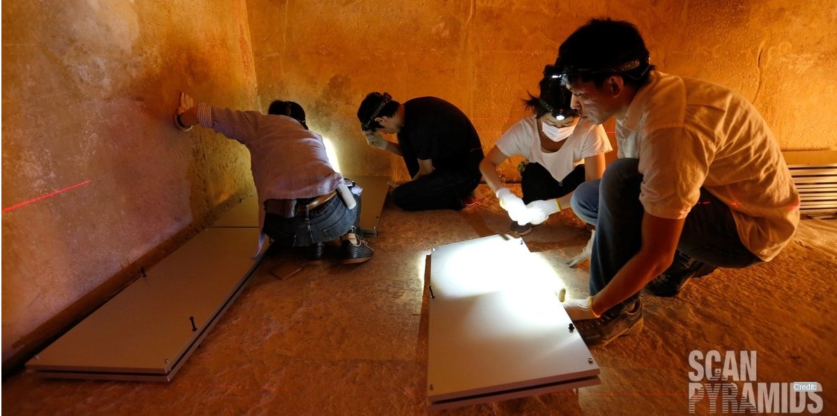 Khentiamentiu: Great Pyramid of Giza Gets High-Tech Scan