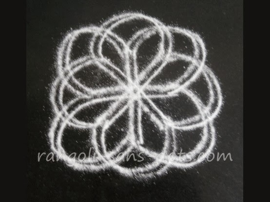 Easy rangoli designs - beginners